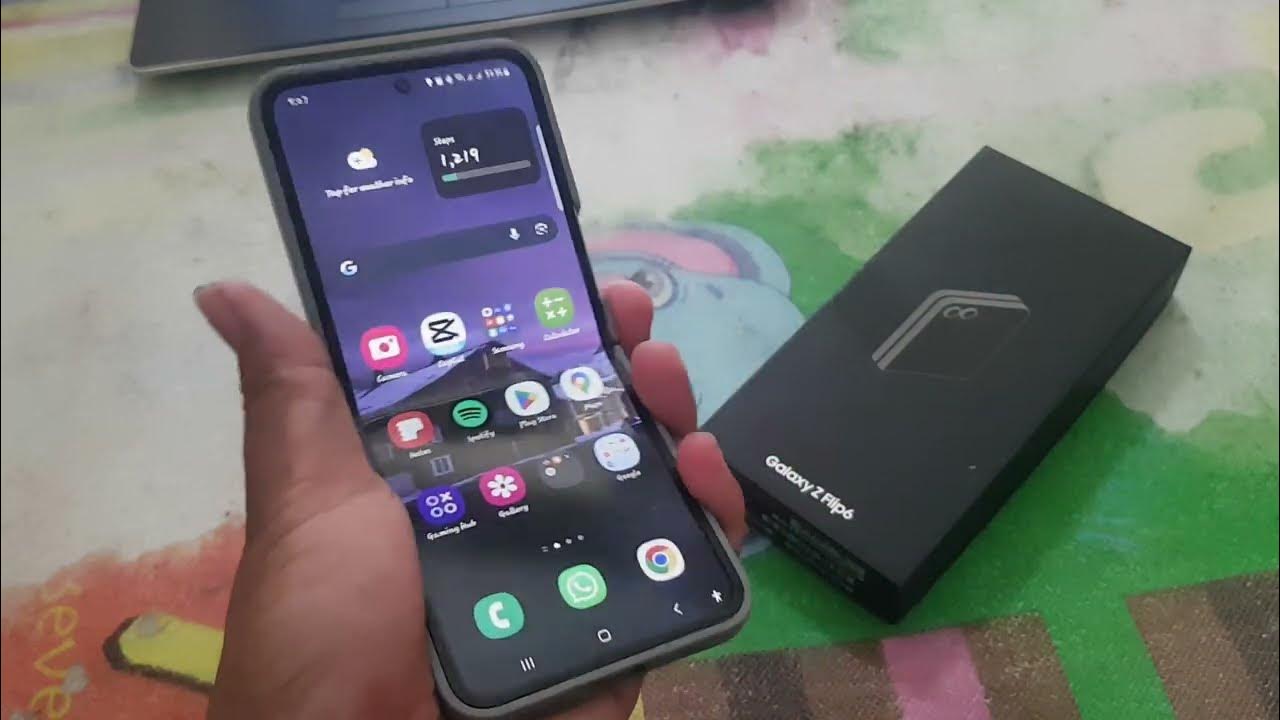 Samsung Galaxy Z Flip 6: How to Enable or Disable 'Speak List and Grid Info' in TalkBack(Android ...