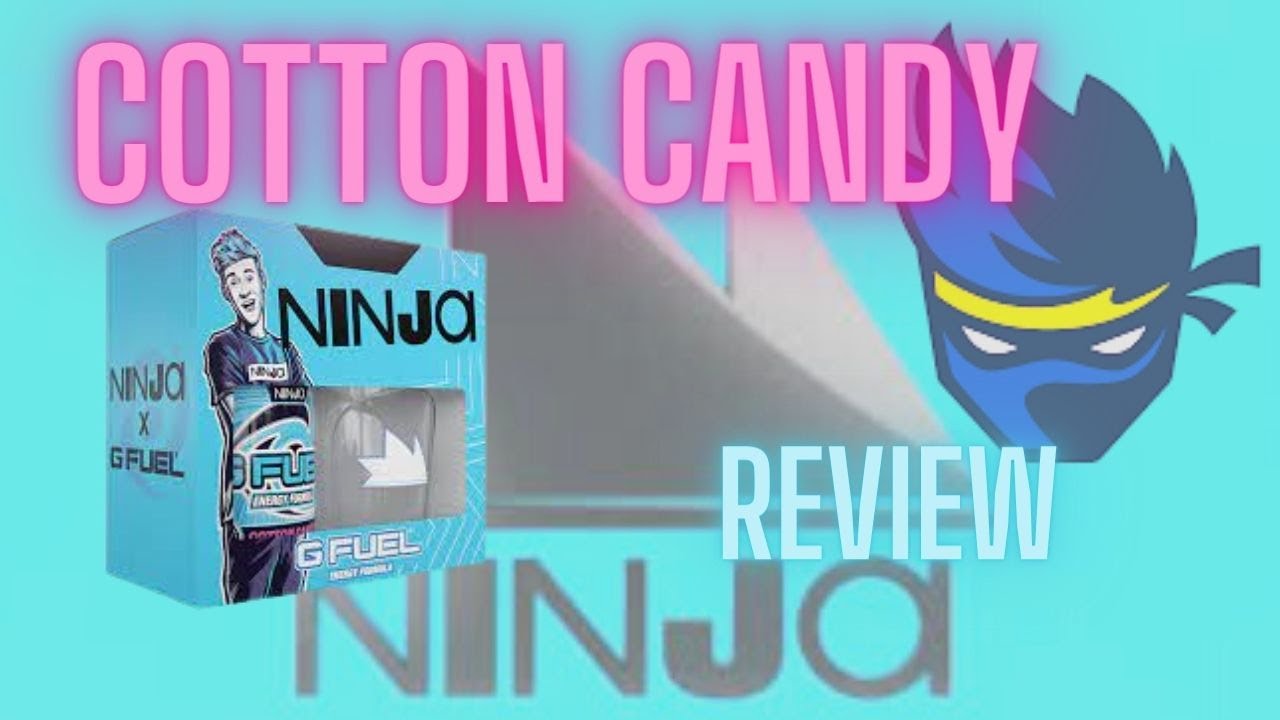 New GFUEL Ninja Cotton Candy Review - YouTube