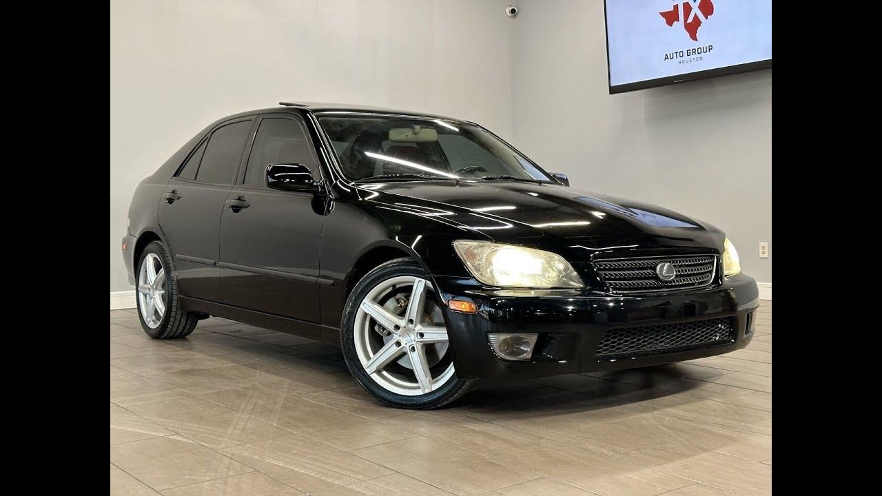 2004 Lexus IS 300 IS300 RWD Sport Sedan SportDesign Custom 215hp 3.6L ...
