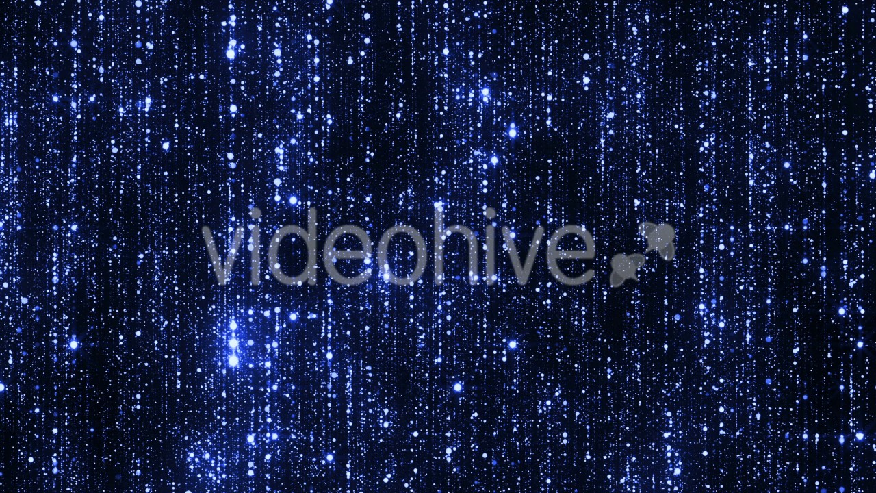 Glitter Blue Particles Rain Glamour Background Falling Sparkle Footage ...