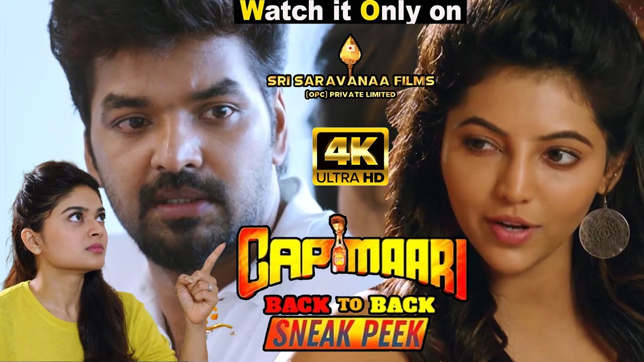 Capmaari Tamil Movie Jai || Vaibhavi Shandilya || Athulya Ravi Romantic ...