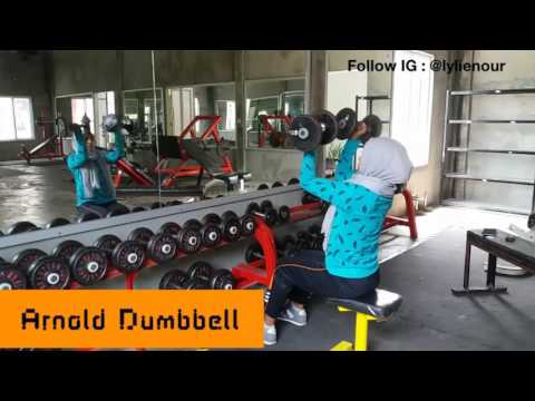 VIDEO FITNESS CEWEK CANTIK BERHIJAB PART.4