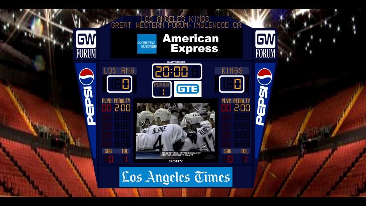 Los Angeles Kings 1993-1994 Goal Siren - YouTube