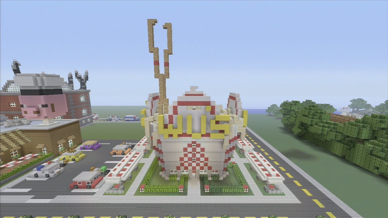 Minecraft xbox Epic Structures: SPANKLECHANK'S Wu's Chinese Restaurant ...