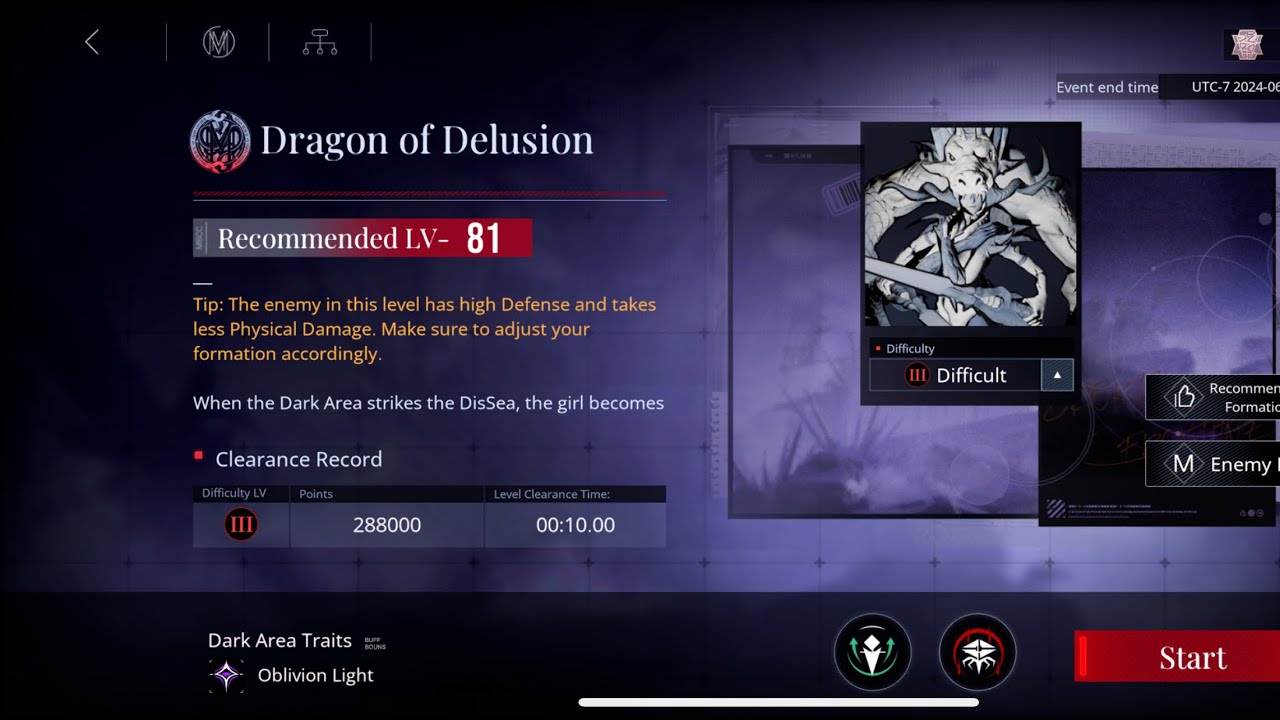 PTN [NA] DZ11 Delusion 288k max score with Yao buff - YouTube