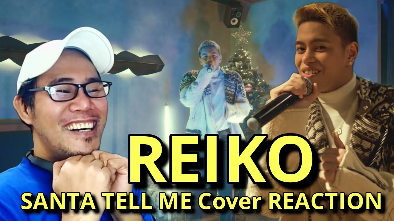 FIRST-TIME REACTION - REIKO / Santa Tell Me (Cover) - YouTube