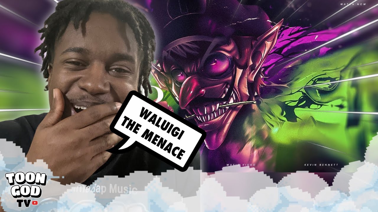 WALUIGI RAP | "BAD GUY" | THE KEVIN BENNETT (REACTION) #nerdcore - YouTube