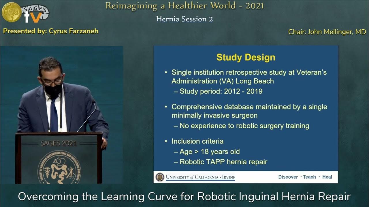 Overcoming the Learning Curve for Robotic Inguinal Hernia Repair - YouTube