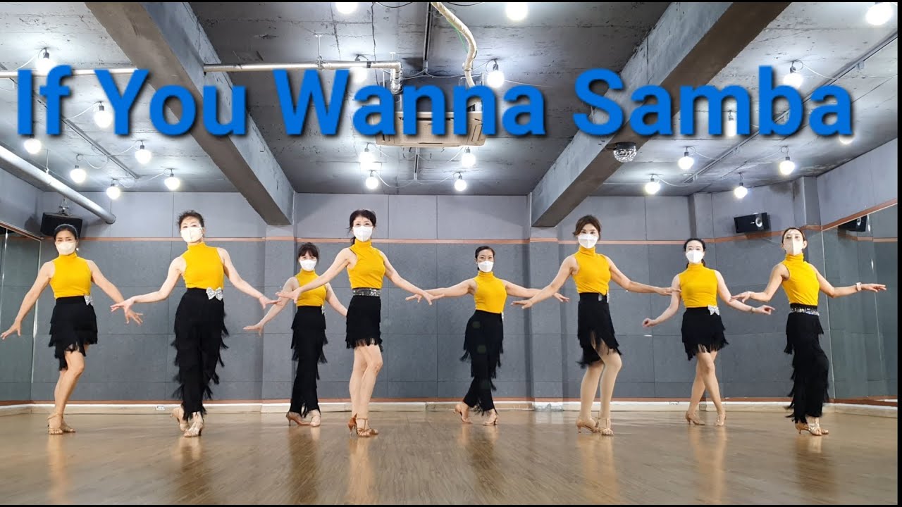 If You Wanna Samba line dance (Intermediate) Demo - YouTube