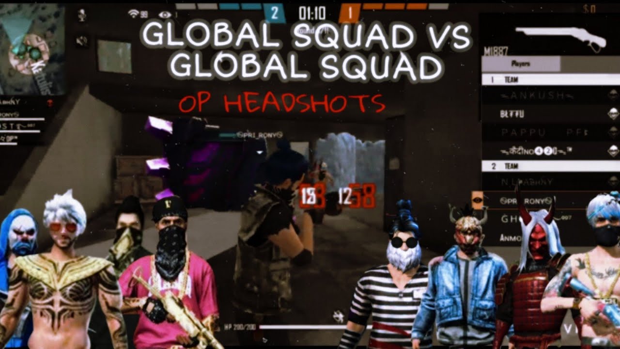 Global Squad Gameplay 4 v/s 4 |Epic Gameplay. - YouTube