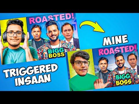 BIGG BOSS Thumbnail Like @triggeredinsaan - YouTube