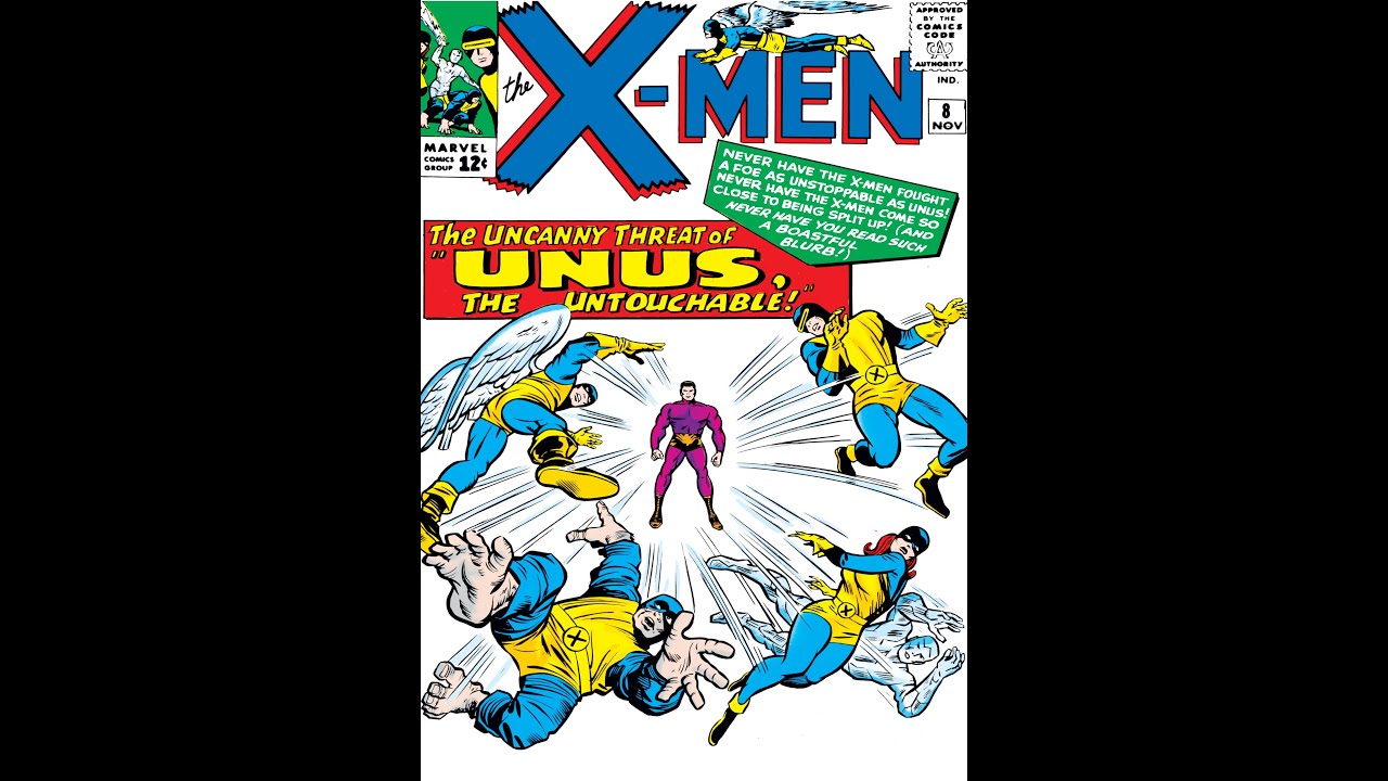 Uncanny X-Men #8 (First Appearance of Unus the Untouchable) - Marvel ...