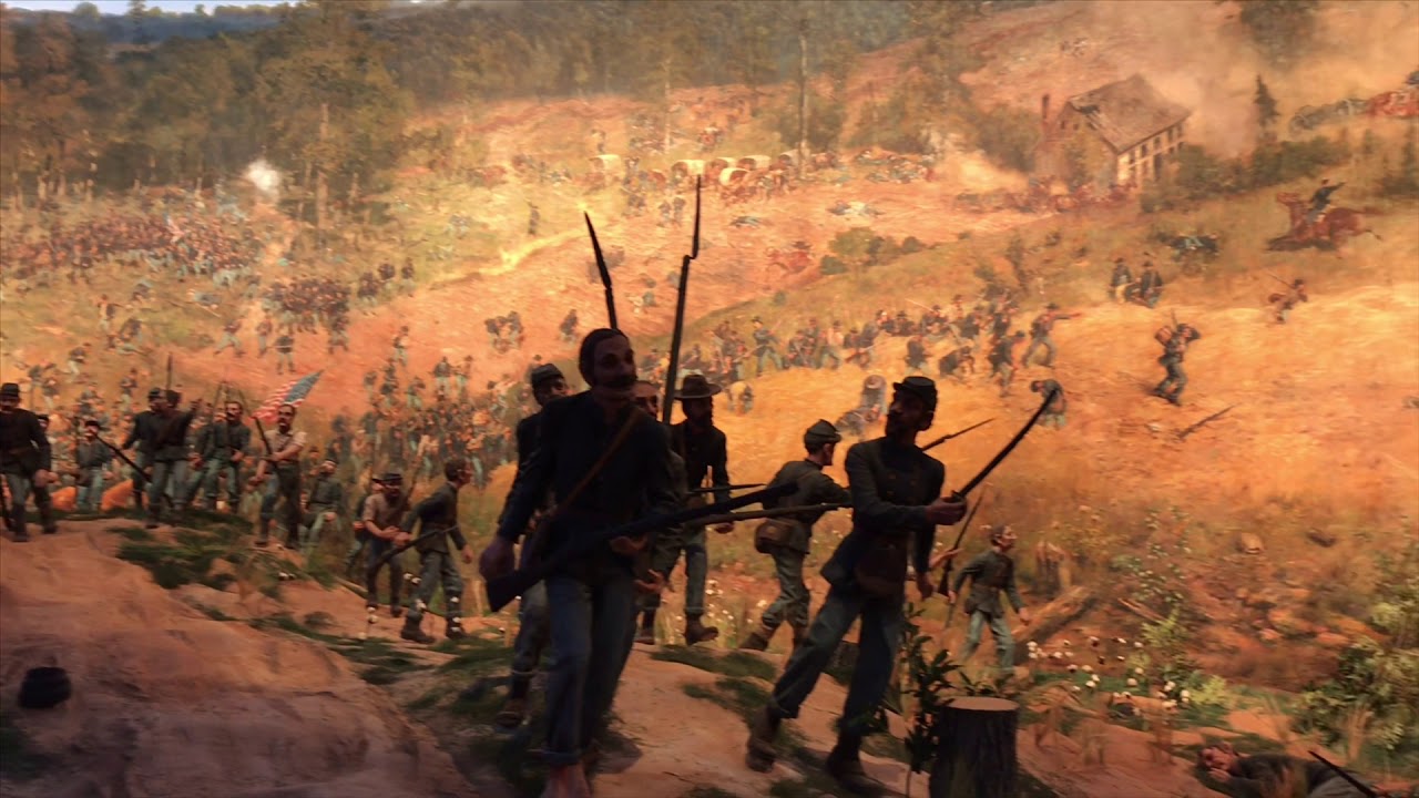 Atlanta History Center Cyclorama in Atlanta Georgia USA - YouTube