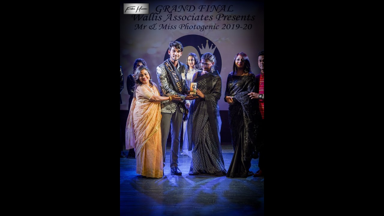 Mr & Miss Photogenic 2019 1st Runners up - Mahin | Fashion Show - YouTube