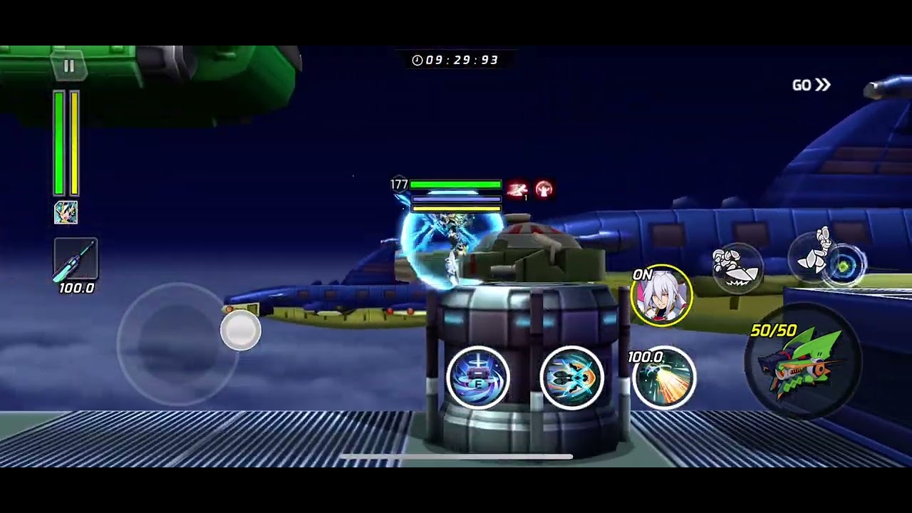 Mega Man X DiVE Offline Speedrun | SS-rank Air Force II (Race Mode) in 41.028 - YouTube