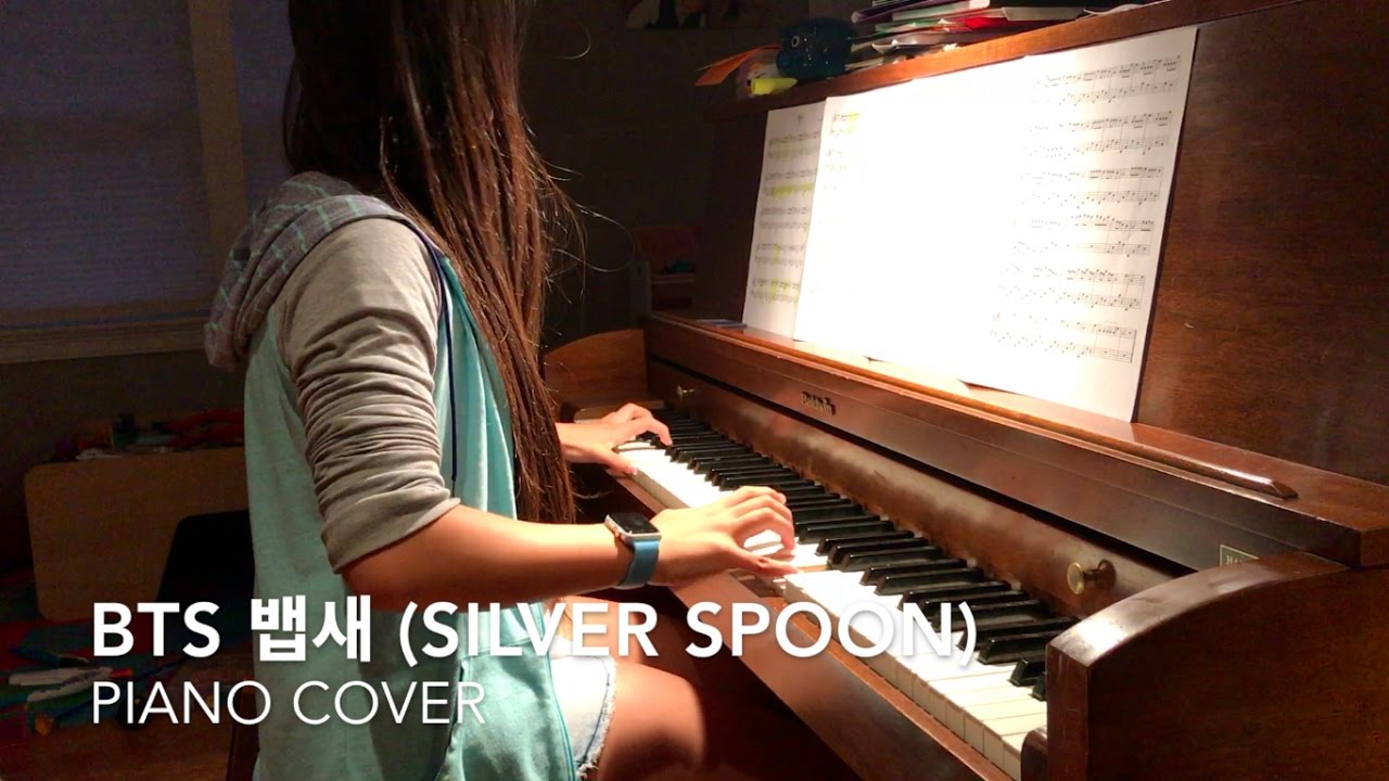 BTS - BAEPSAE (SILVER SPOON) Piano Cover (방탄소년단 뱁새) - YouTube