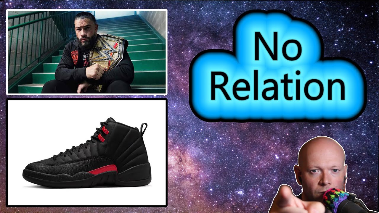 Nike Air Jordan 12 Bloodline Shoes Have NOTHING To Do With Roman Reigns ...