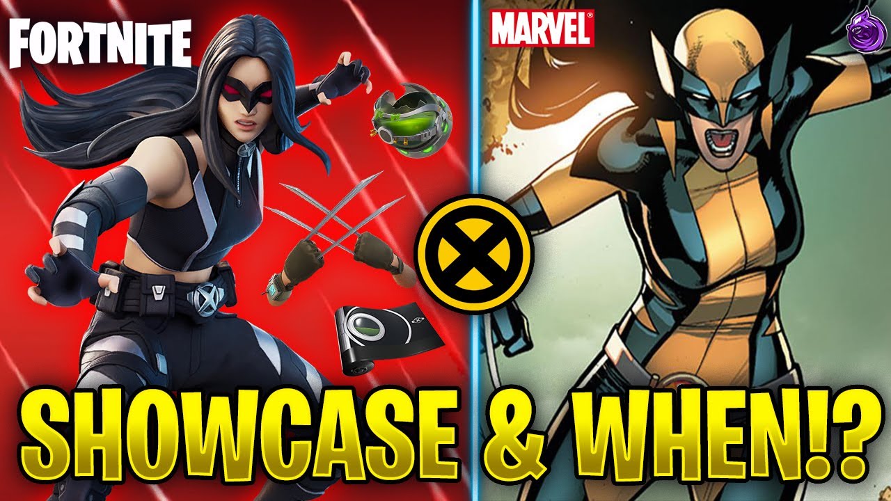 *NEW* X-23 BUNDLE in Fortnite ITEMSHOP SHOWCASE & WHEN (GIVEAWAY ...