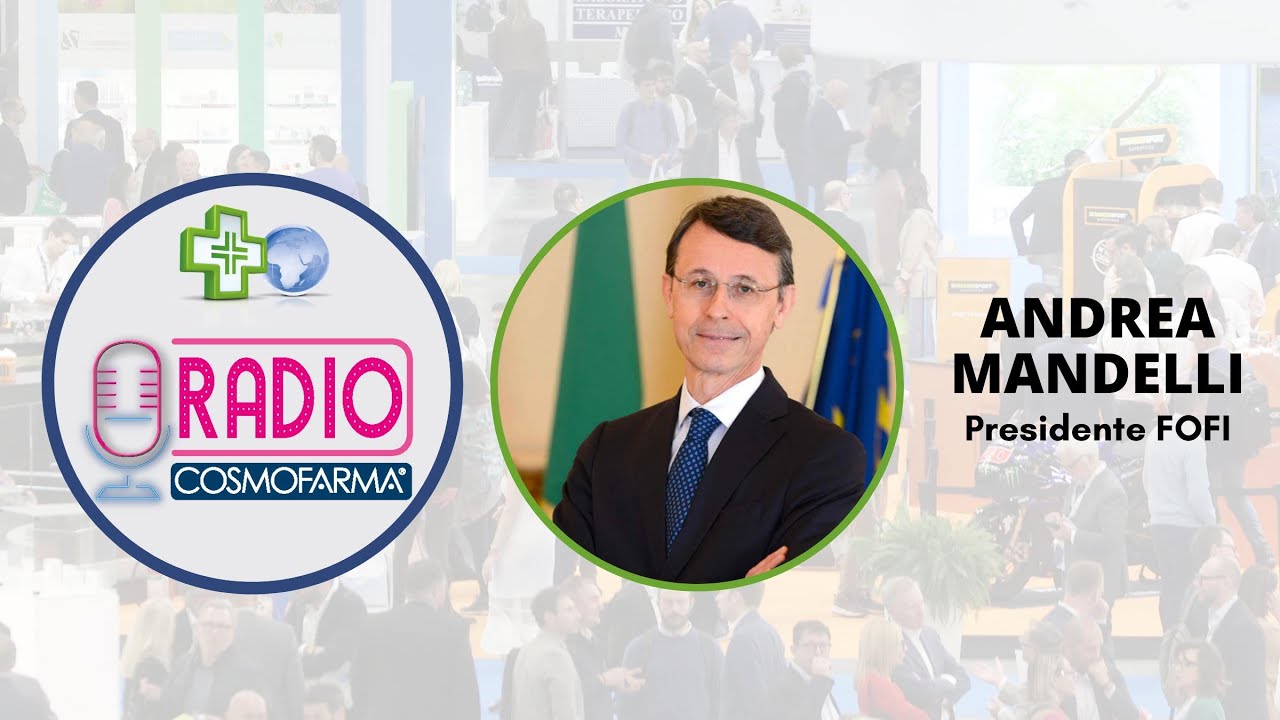 Cosmofarma 2023 | Andrea Mandelli - Presidente FOFI - YouTube