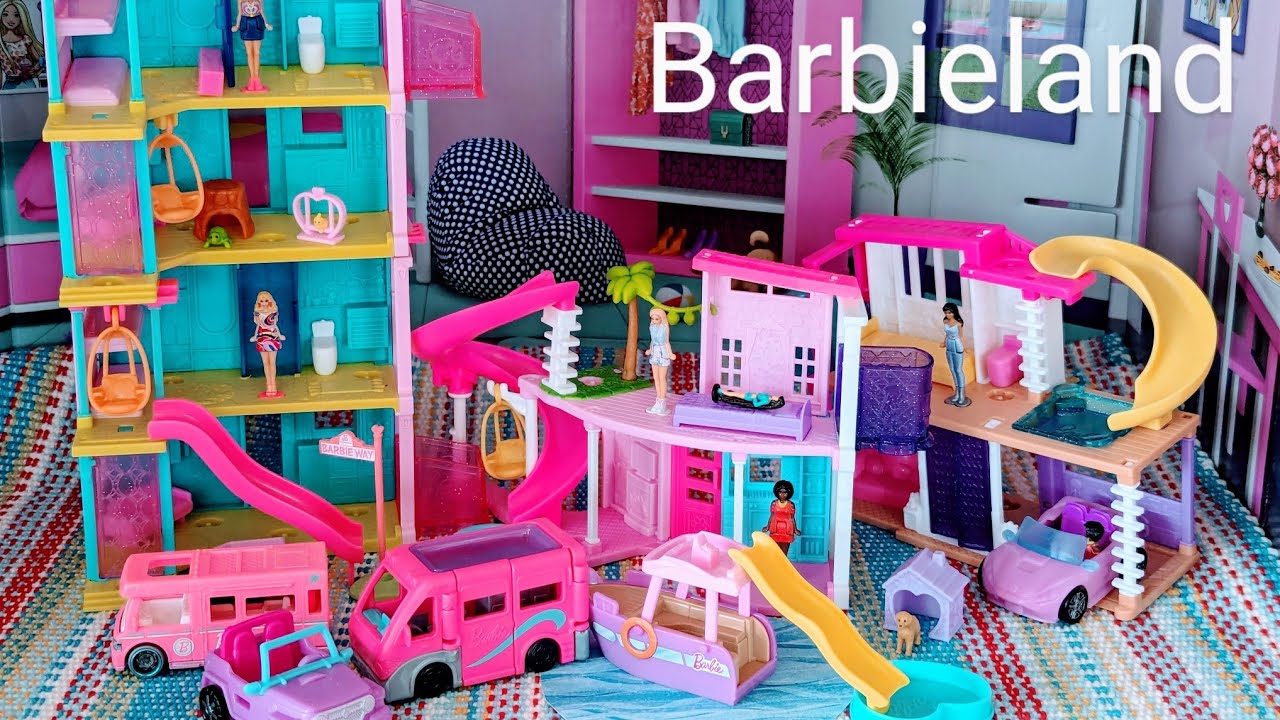 Mini Barbieland: Details & Comparisons | Dollhouse Tour & Hidden ...