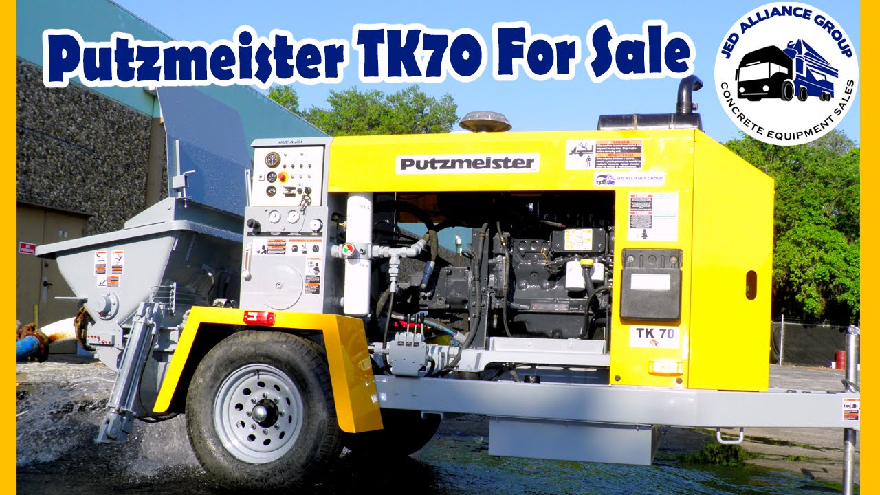 2006 PUTZMEISTER TK70 For Sale - YouTube