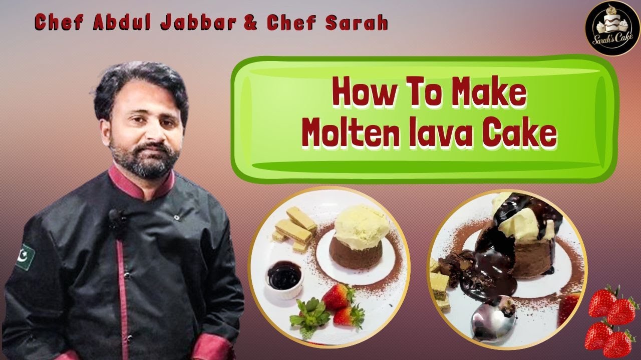 chocolate lava cake | molten lava cakes | Sarah flair delight - YouTube