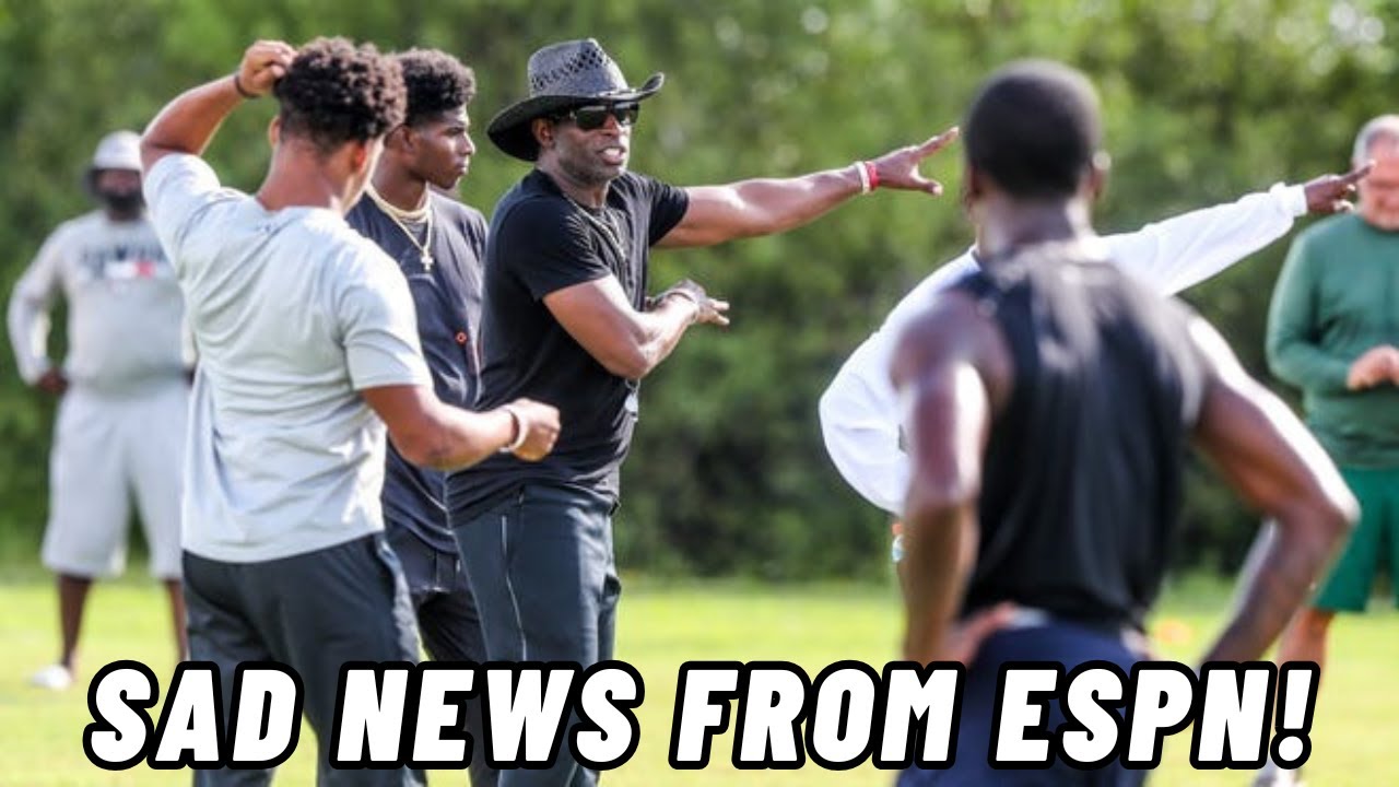 ESPN sends sad message on Colorado Buffaloes football coach Deion ...