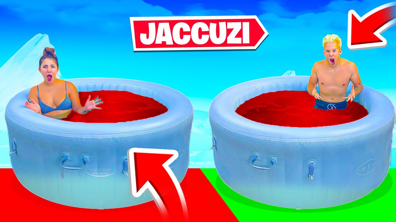 LE DERNIER QUI SORT DU JACUZZI GAGNE 1000 EUROS ! - YouTube