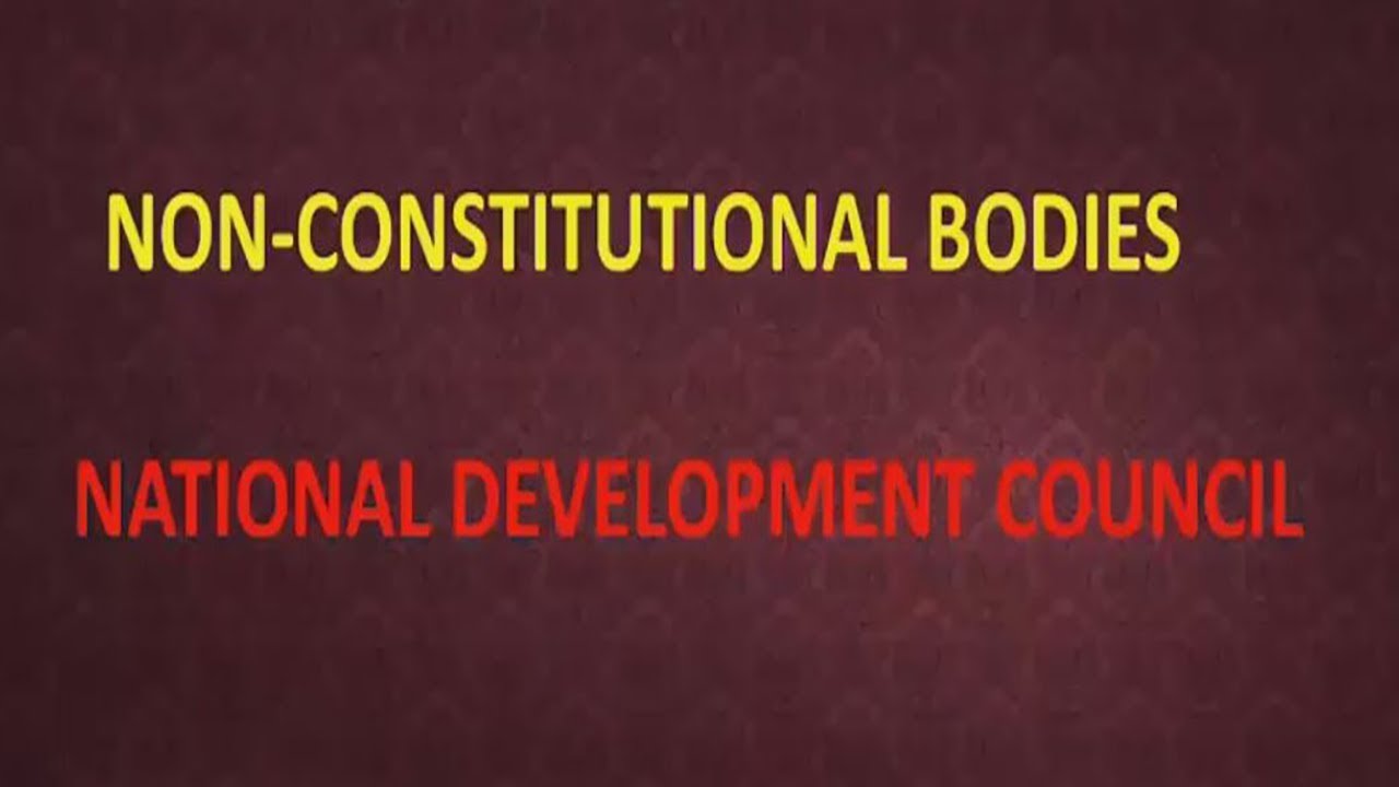 National Development Council | Indian Polity for SSC CGL, SSC CHSL ...