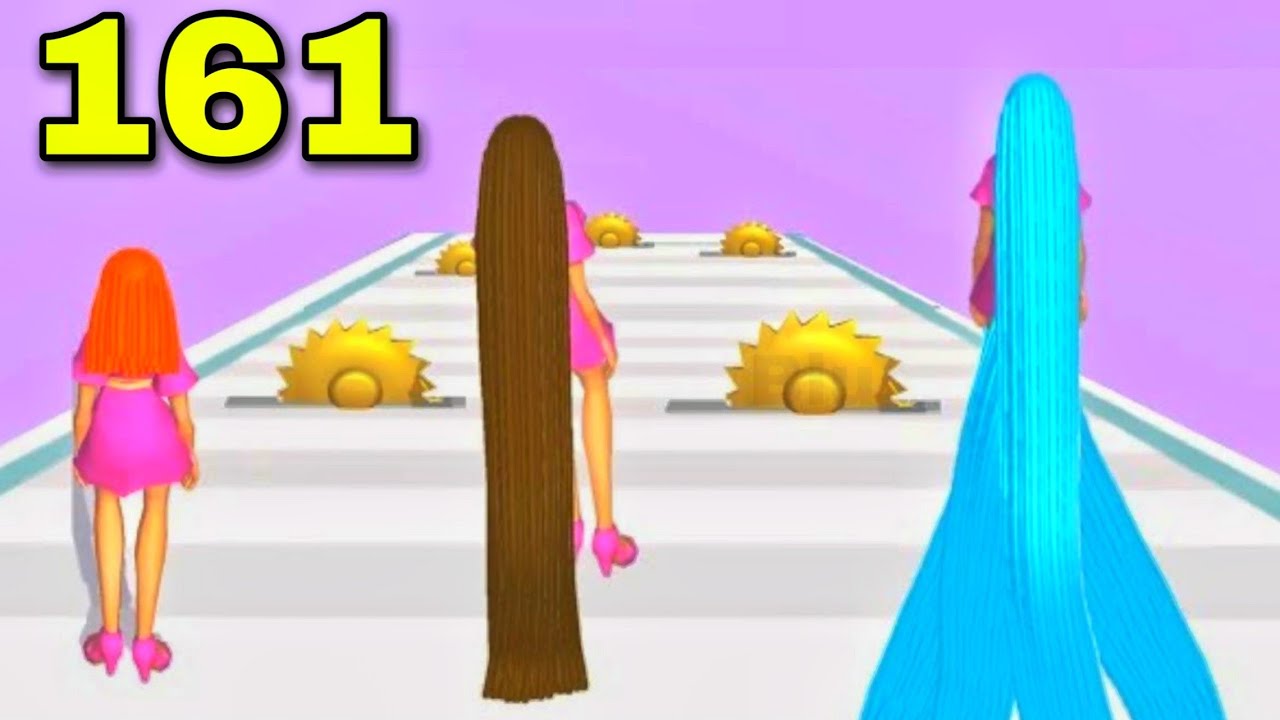 Hair Challenge Game New update Level 161 | Game YJ - YouTube