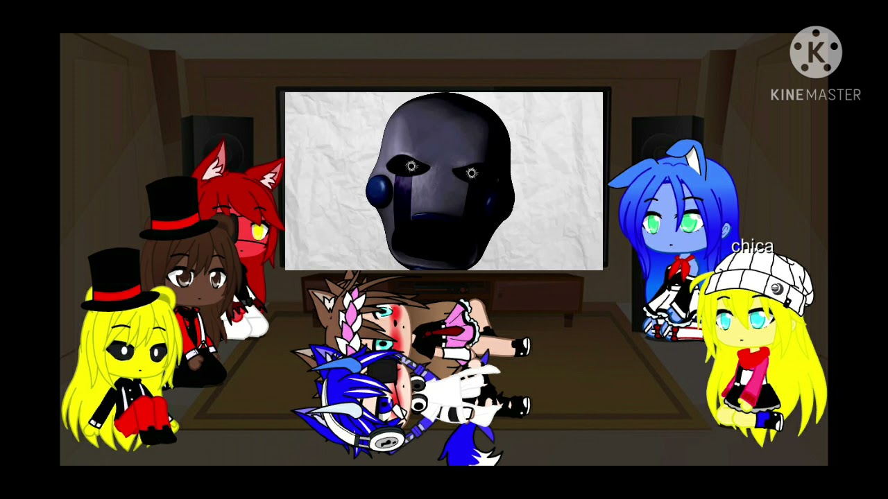 fnia reagindo a verdadeira história (five night at candy's) - YouTube