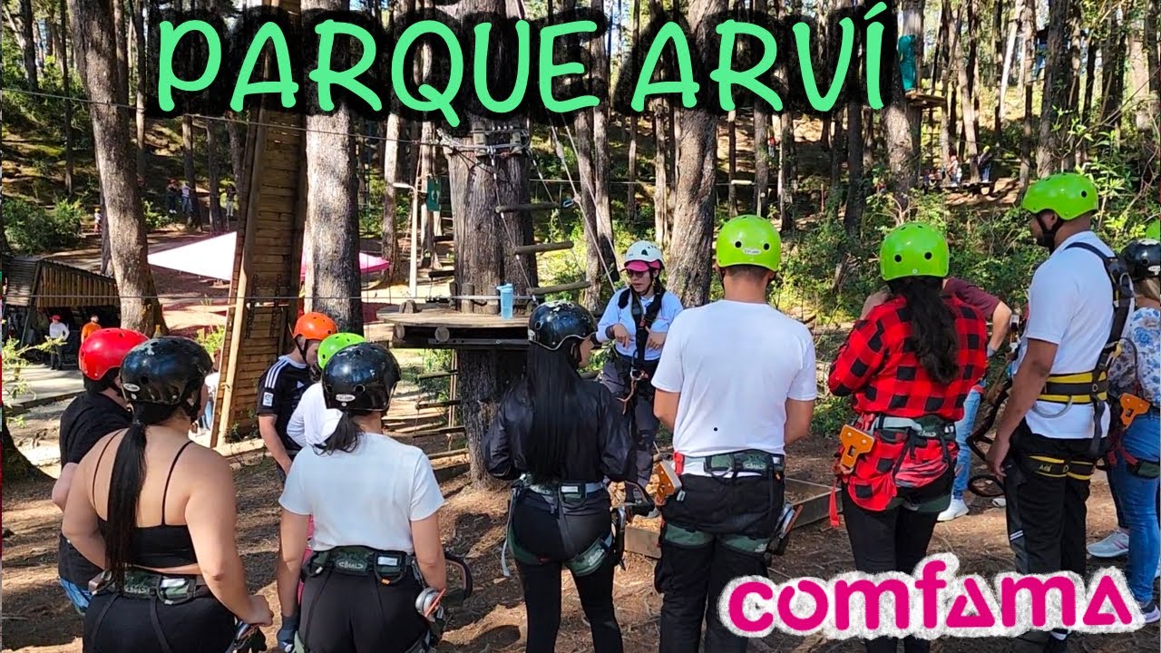 🌳PARQUE ARVÍ Comfama JUEGOS EXTREMOS MEDELLÍN | Precios | Recorrido ...