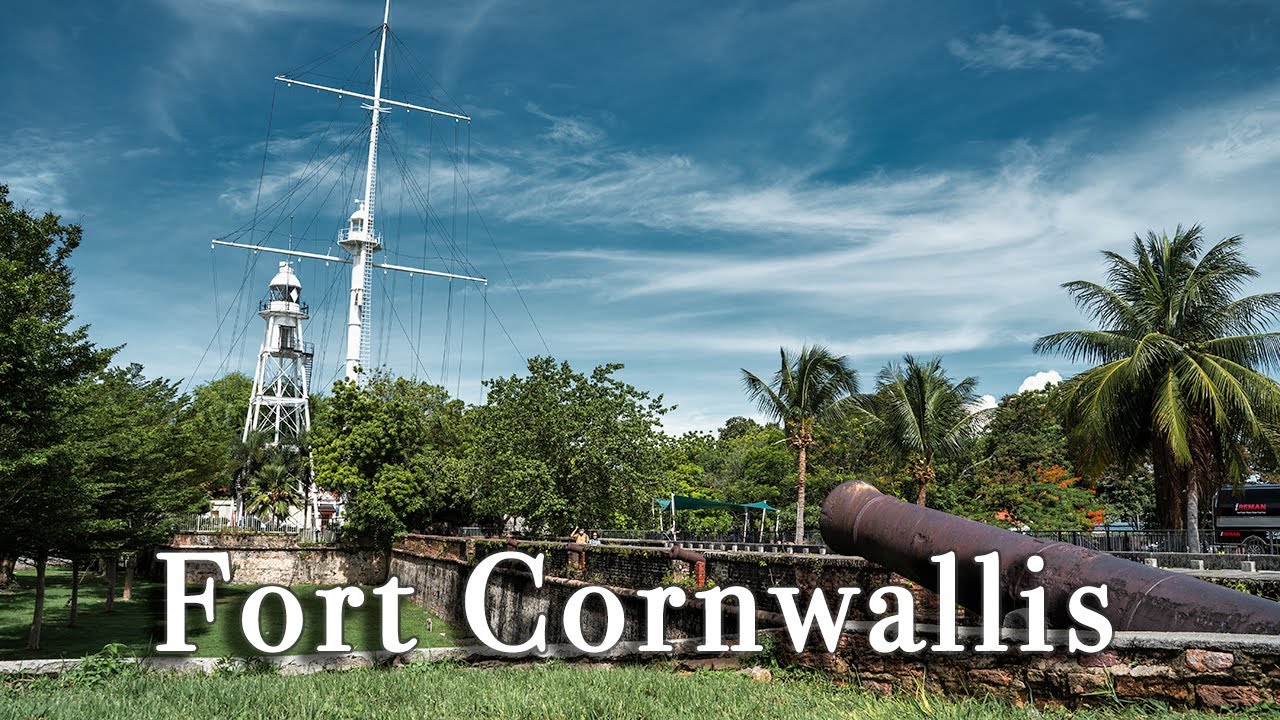 Fort Cornwallis George Town Penang【Full Tour in 4k】 - YouTube