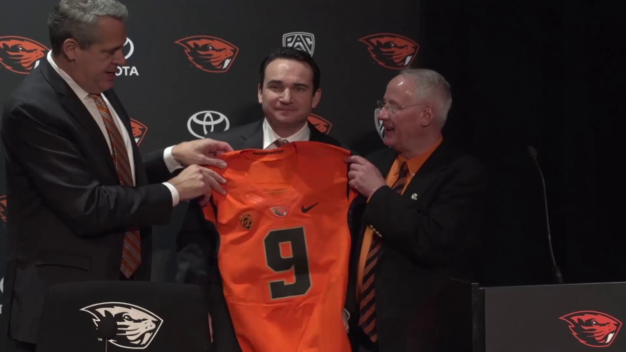 Press Conference: Jonathan Smith Introduction (Courtesy OSU Athletics ...