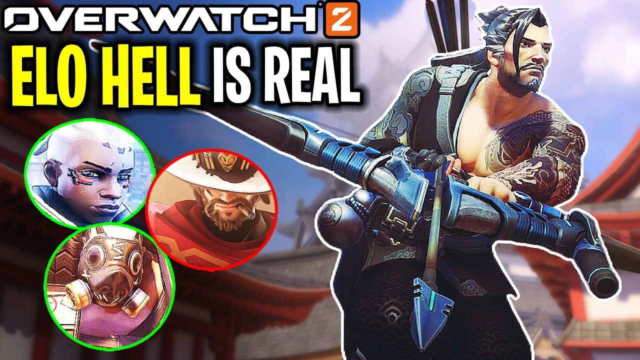 ELO HELL is Real in Overwatch 2 l RANKED PROBLEM, SOJOURN, DOOMFIST ...