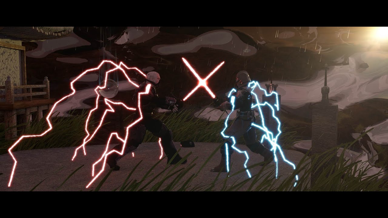 Darth Relyt vs Tulak Hord VFX Breakdown - YouTube