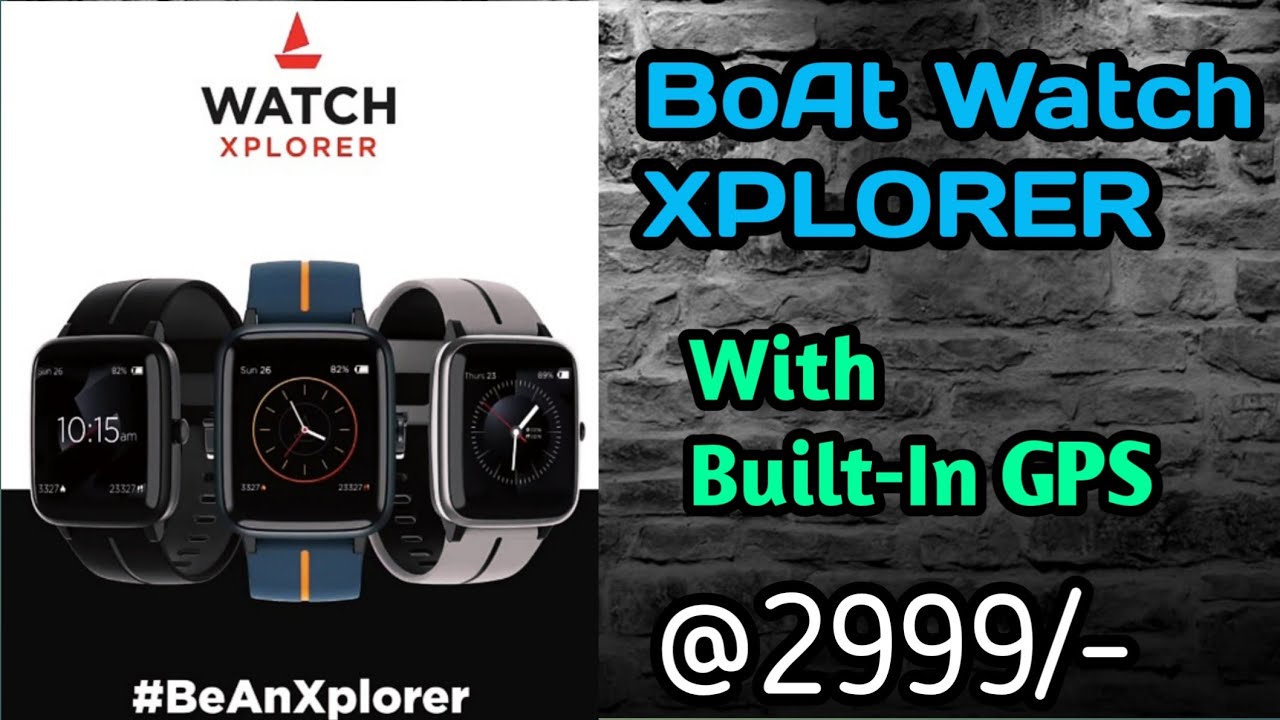 Boat Watch Xplorer...With Built In Gps...Under 2999 - YouTube
