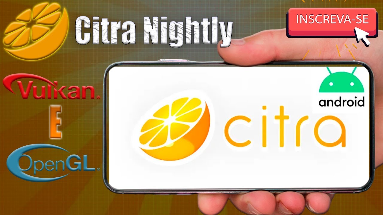 Citra Nightly-2099 Virou Um 3DS MENU HOME Do 3DS Com APPS Nativos - YouTube