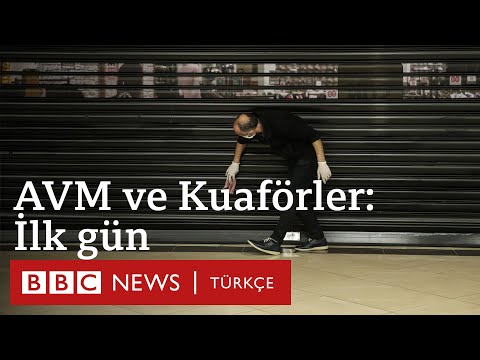 Koronavirüs: Yeniden açılan AVM, kuaför ve berberler nasıl hizmet veriyor?