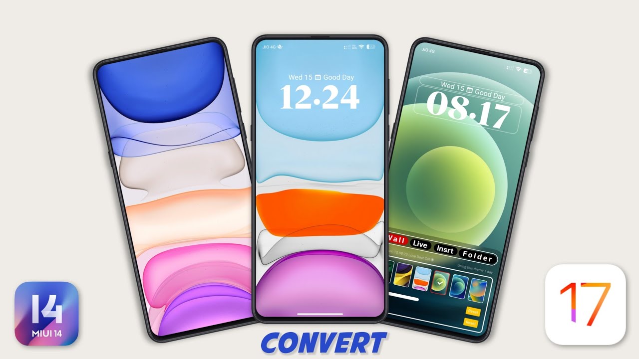 Most Awaited iOS 17 Theme For MIUI 14 | Best MIUI 14 HyperOS Themes | iOS Themes For MIUI 14 ...