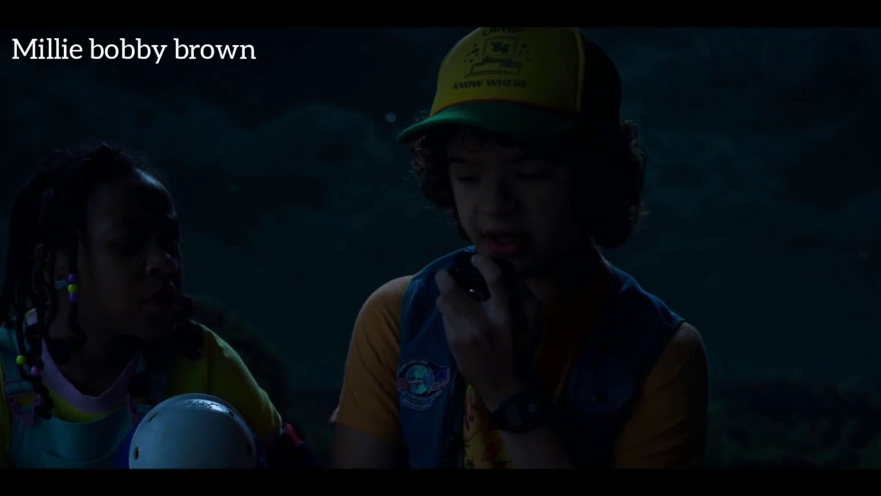 Dustin and suzie never ending story scene - stranger things 3 - YouTube