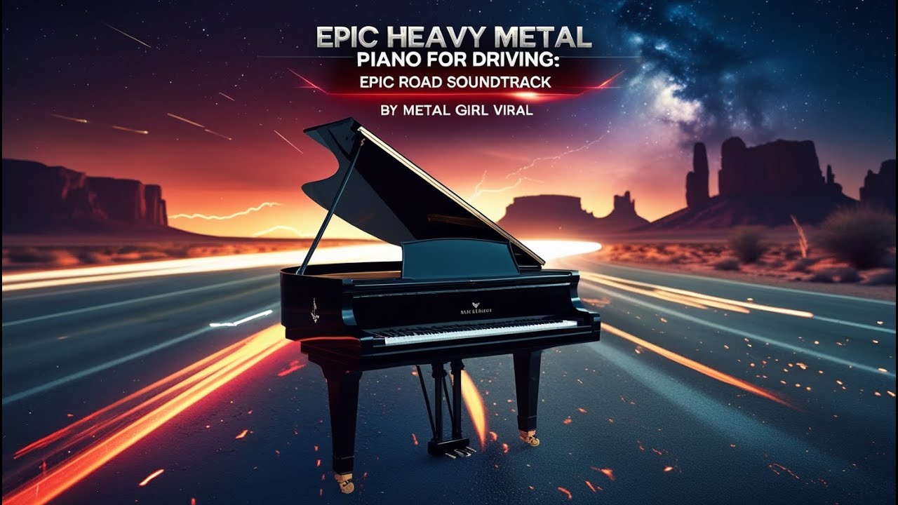 Epic Heavy Metal Piano for Driving : Epic Road Soundtrack - YouTube