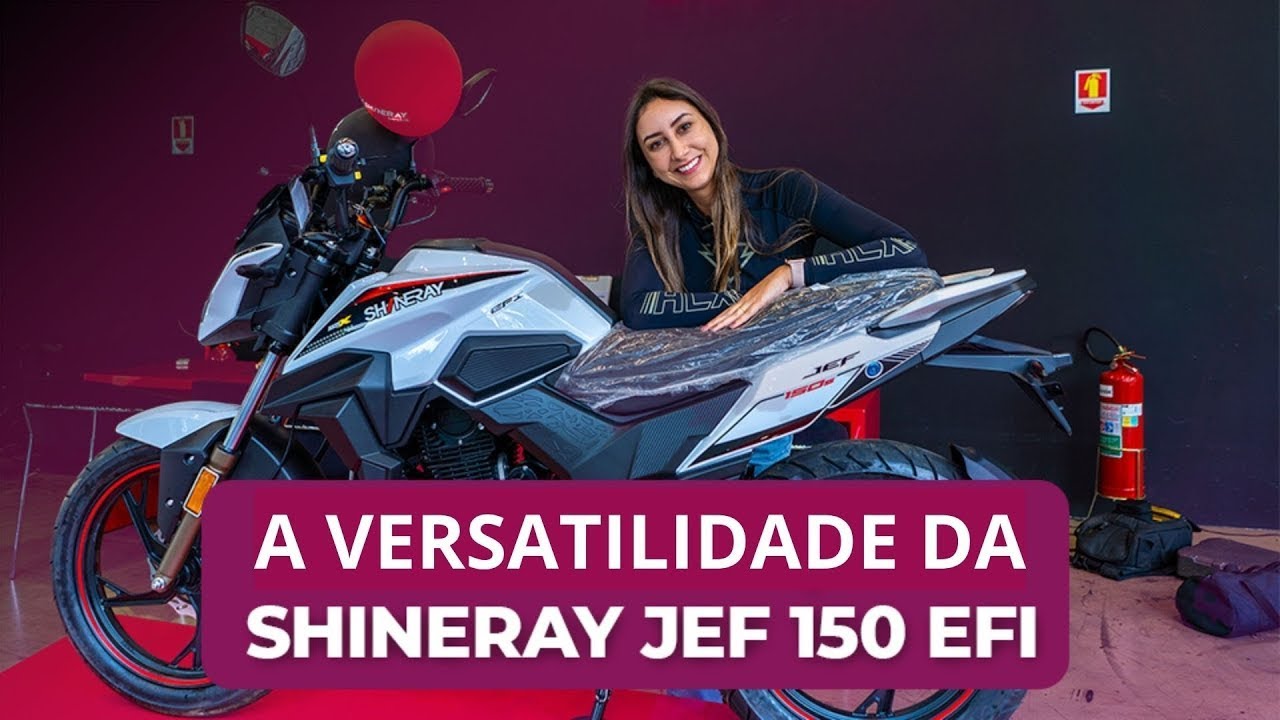 SHINERAY JEF 150 EFI - UMA OPÇÃO PARA O SEU DIA A DIA | por Day Miguel ...