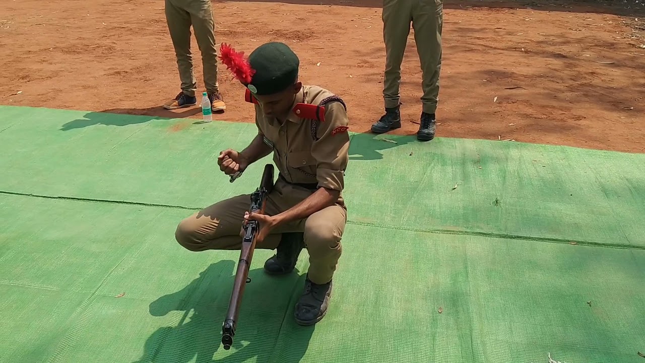 NCC Weapon training In CATC Camp...⚔️🇮🇳⚔️💂 - YouTube