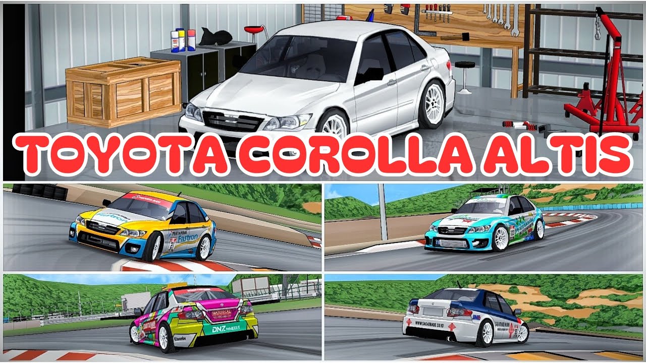 FR Legends Free Livery : Corolla Altis Gen 2 + Issom Livery pack - YouTube