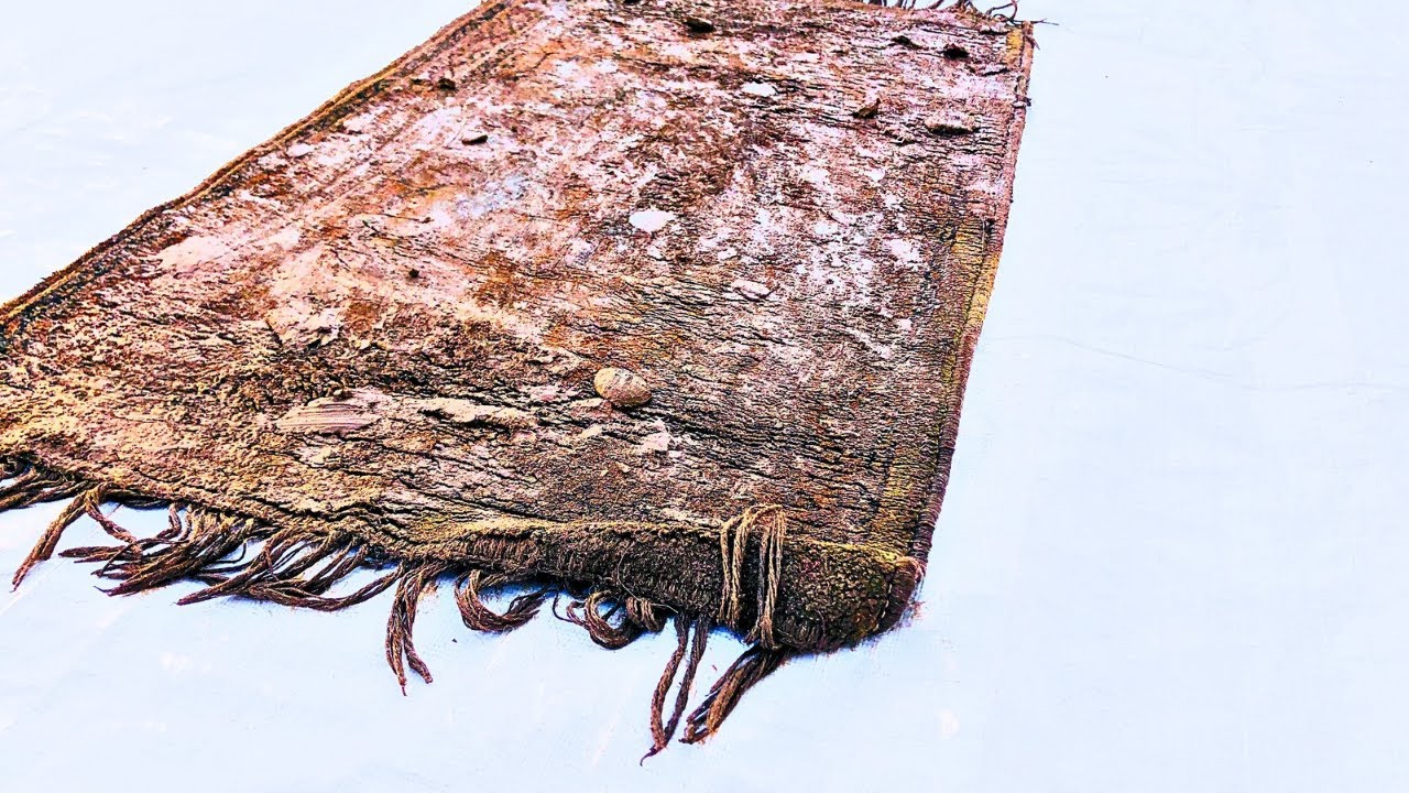 The cutest and hardest dirty rug cleaning satisfying ASMR 🥰 - YouTube