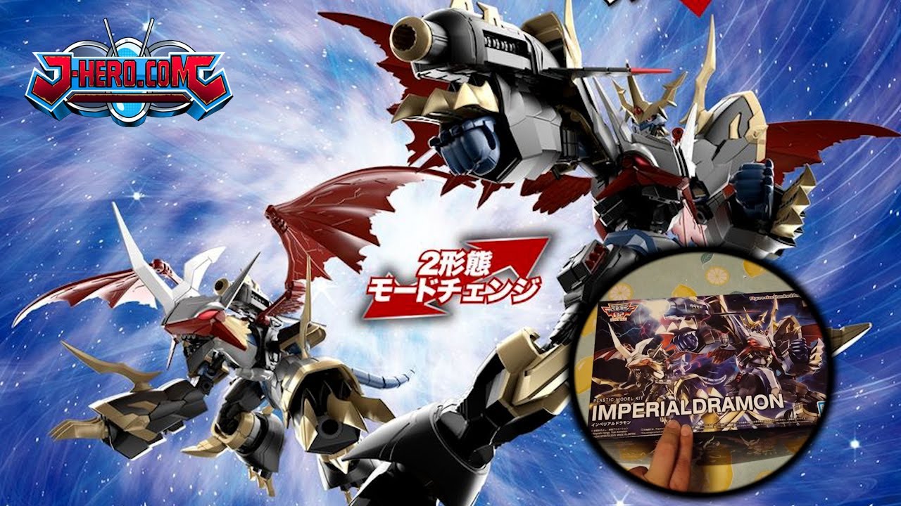 [Timelapse] Digimon Adventure 02 : Figure-rise Standard Imperialdramon ...