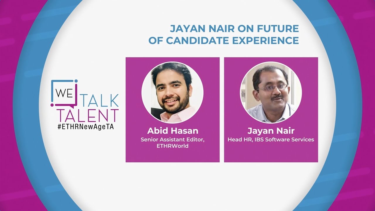 We Talk Talent with Jayan Nair, Head HR, IBS Software Services - YouTube
