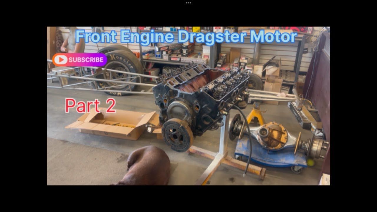 Front Engine Dragster Motor. Checking it over , Spring test , Leak down ...