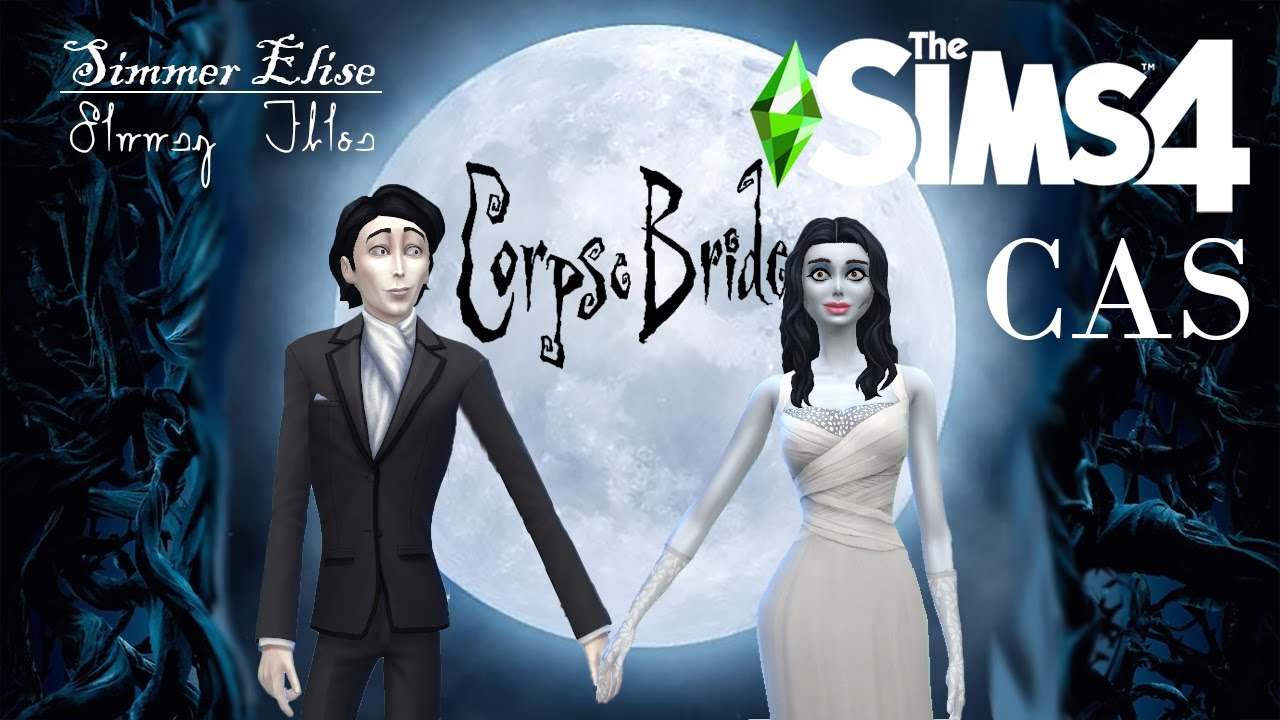 The Corpse Bride No CC – The Sims 4 – CAS - YouTube
